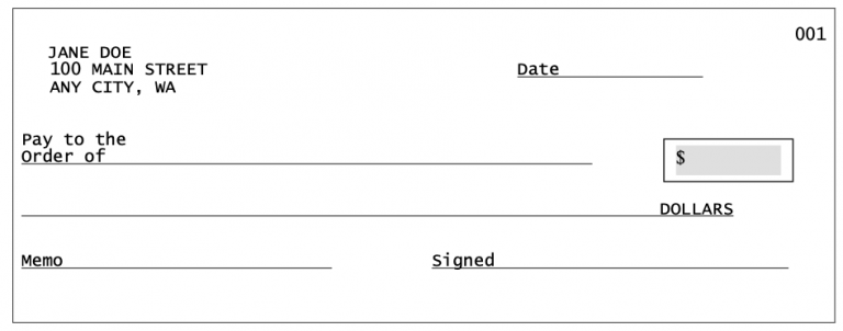 13+ FREE Blank Check Template Download [Word, PDF] – Templates Art